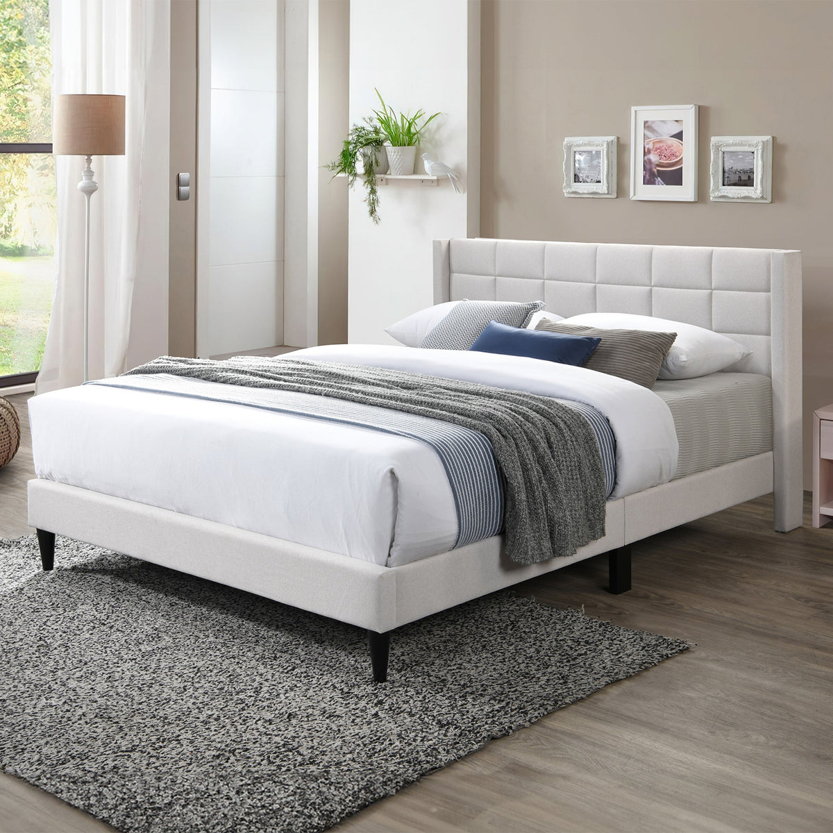 Sylvia Bed Frame - Double Size — Lj Bedding and Furnitures