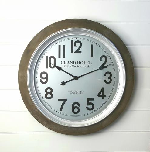 Grand Hotel Wall Clock – Lj Bedding and Furnitures