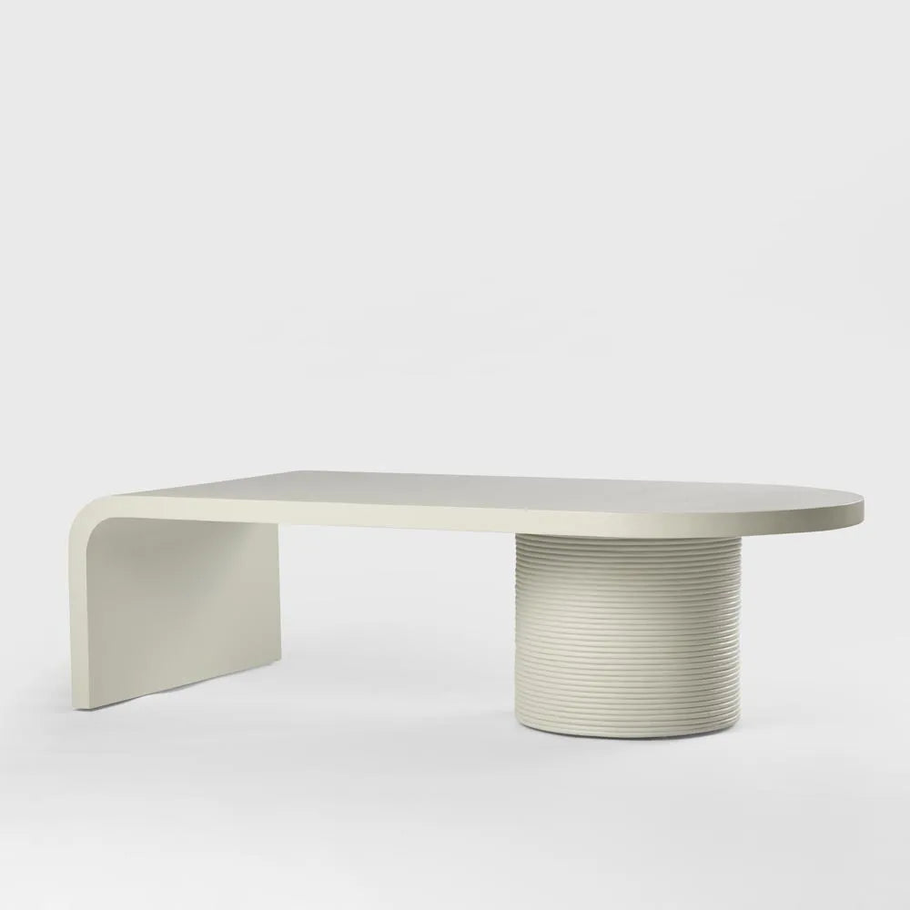 Leo Coffee Table Ecru — Lj Bedding and Furnitures