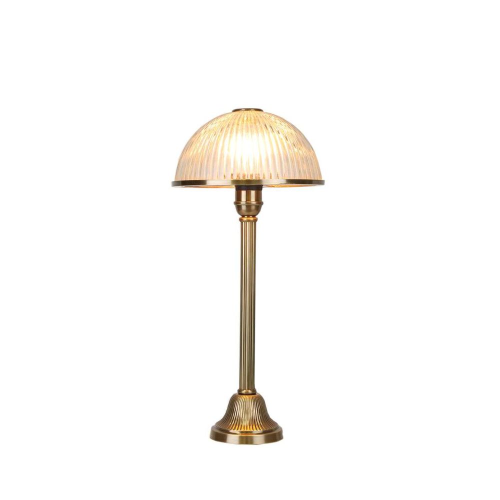 Fraser Table Lamp Antique Brass — Lj Bedding and Furnitures